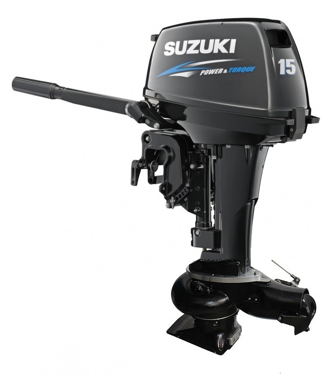 Лодочный мотор Suzuki DT 15 AS. Официальная гарантия, бесплатная ...