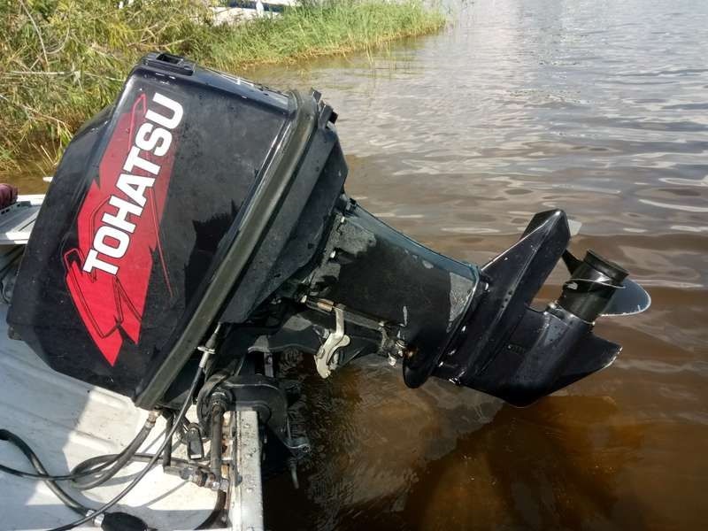 Подвесной лодочный мотор Tohatsu M 40C EPS из Японии. Официальная ...